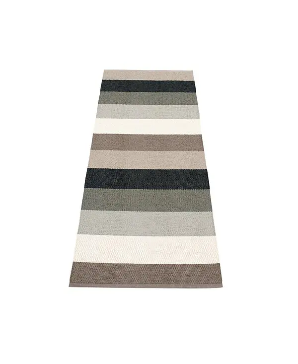 PAPPELINA Molly Rug, 27 X 78 - Mud