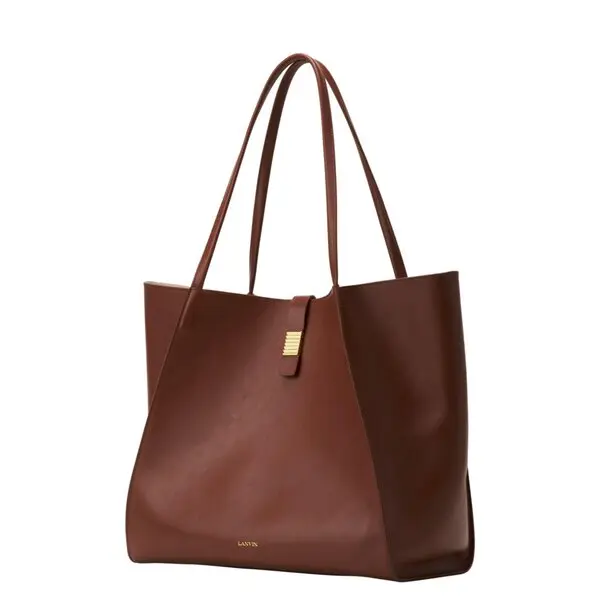 LANVIN Concerto Arpege Leather Tote Bag