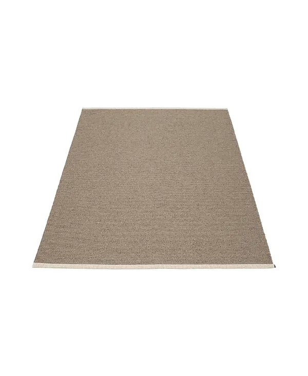 PAPPELINA Mono Rug, 54 X 78 - Dark Mud
