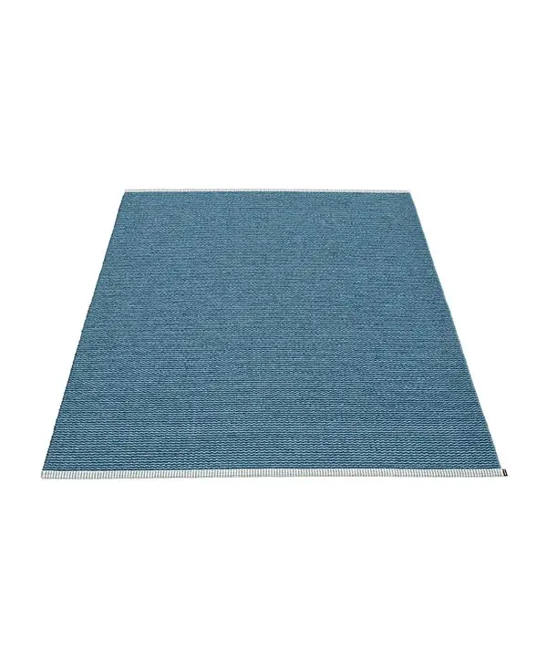 PAPPELINA Mono Rug, 54 X 78 - Ocean Blue