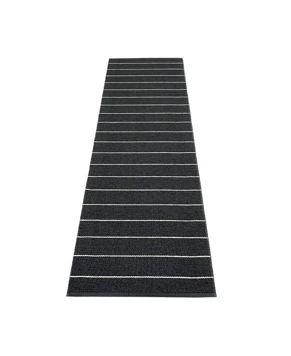 PAPPELINA Carl Rug, 27 X 105 - Black