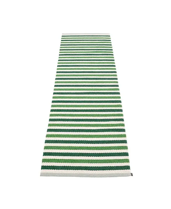 PAPPELINA Teo Rug, 27 X 96 - Dark Green