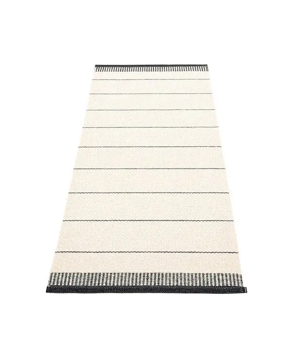 PAPPELINA Belle Rug, 33 X 78 - Black