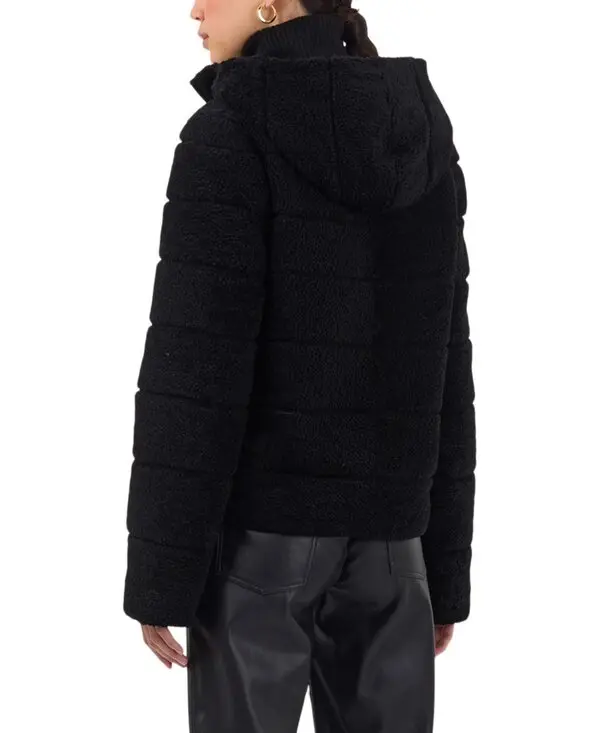 Gorski Shearling Zip Jacket With Hood
