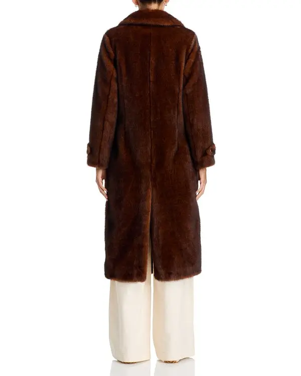 Herno Long Faux Fur Coat