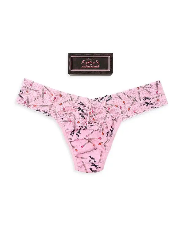 Hanky Panky Matchbox Low Rise Thong - Perfect Match