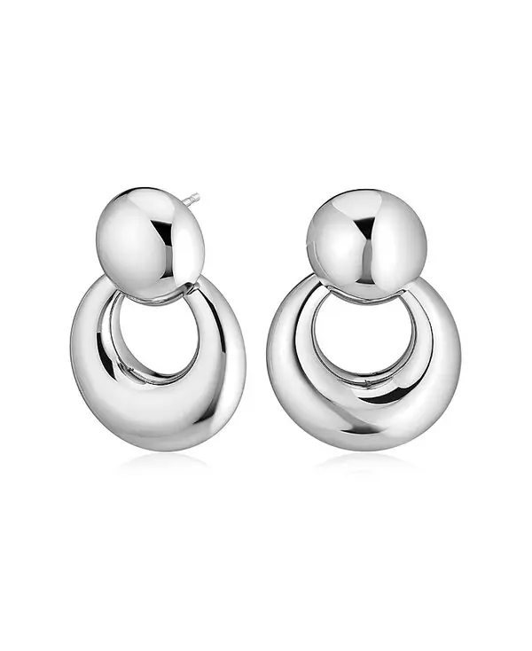 ORADINA Sterling In My Orbit Drop Earrings - Silver