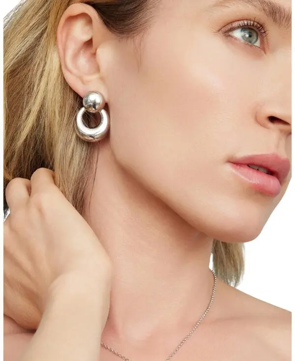 ORADINA Sterling In My Orbit Drop Earrings