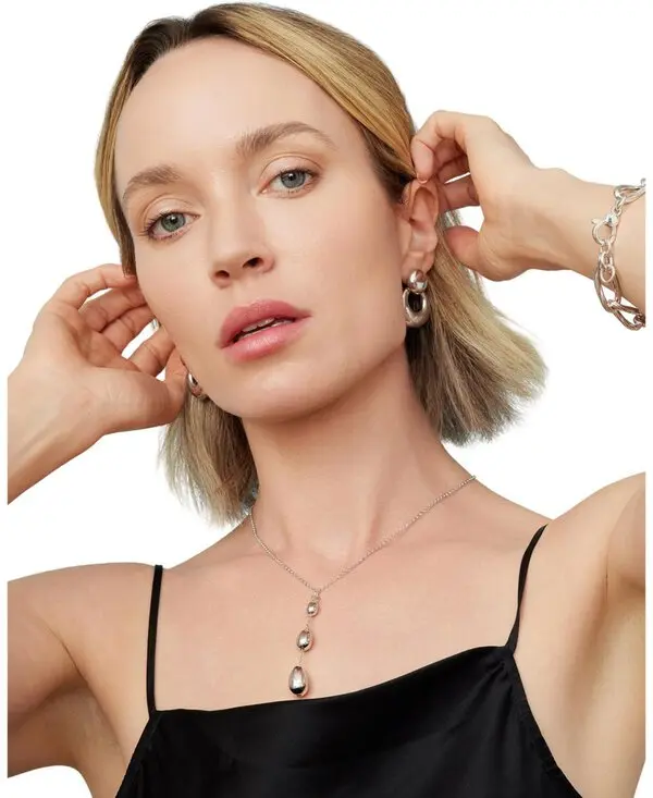 ORADINA Sterling In My Orbit Drop Earrings