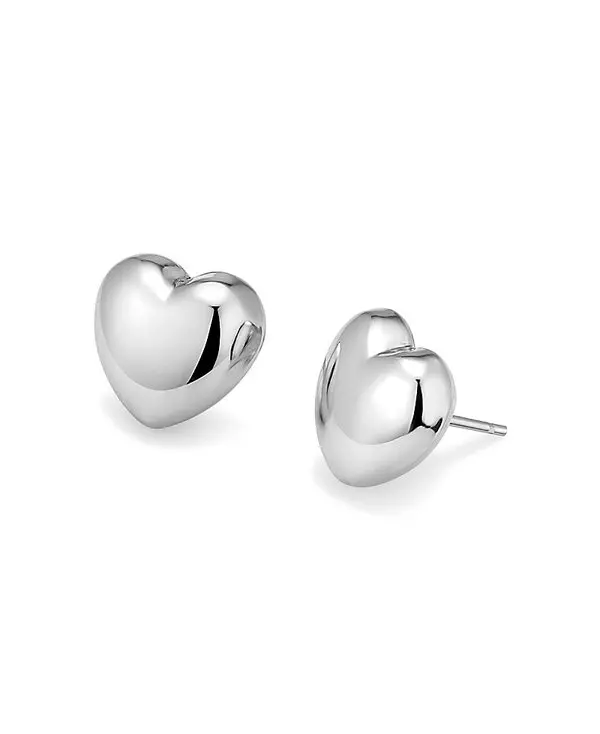 ORADINA Sterling Lover Stud Earrings - Silver