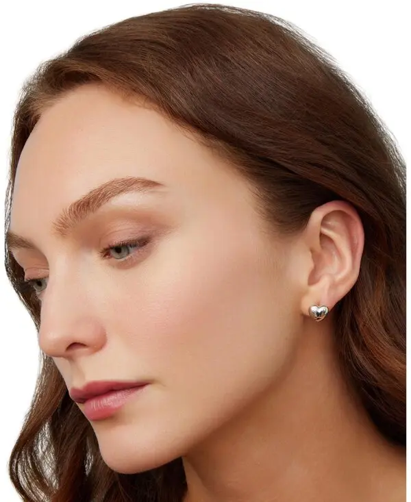 ORADINA Sterling Lover Stud Earrings