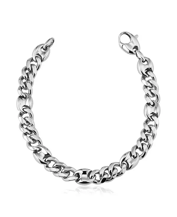 ORADINA Sterling Power Link Bracelet - Silver