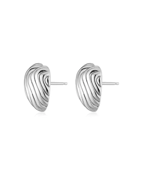 ORADINA Sterling Love Language Stud Earrings