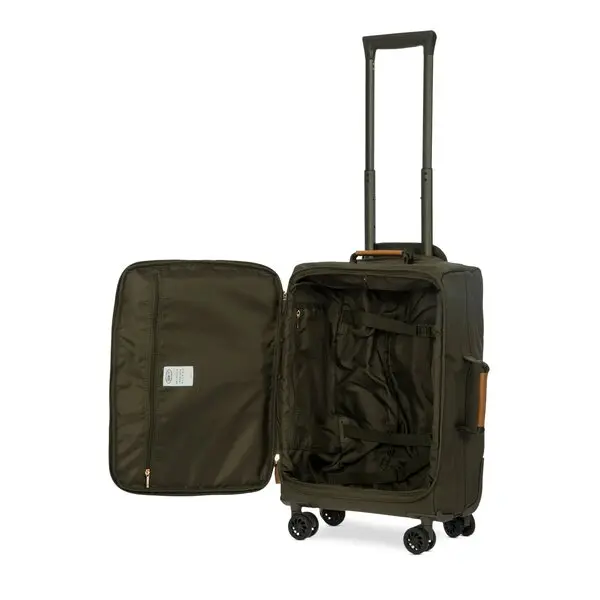 Bric'S X-bag 21 Carry-on Spinner Trolley - Olive