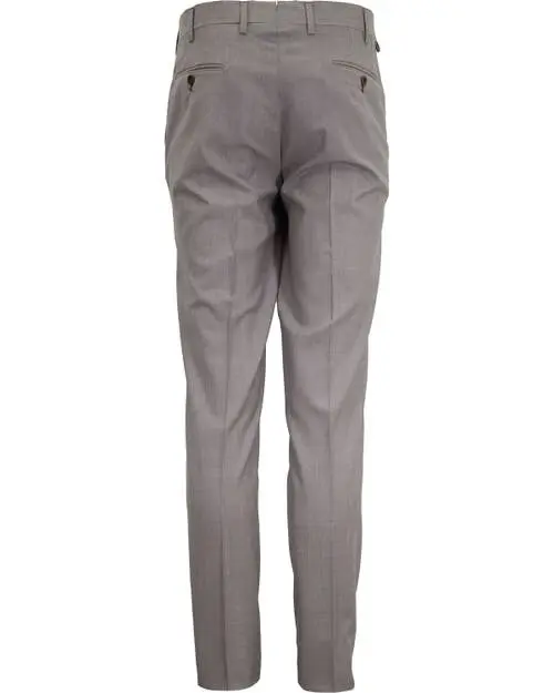 LORDS OF HARLECH Paxton Tailored Wool Pant - Oak Brown
