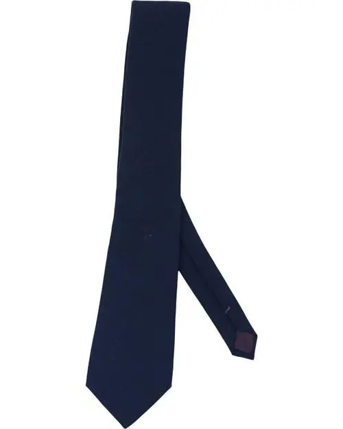 LORDS OF HARLECH Taddeo Standard Neck Tie - Navy