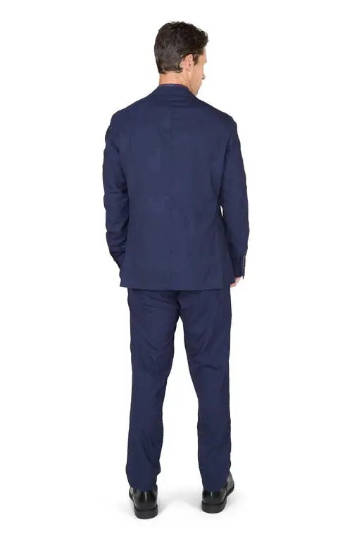 LORDS OF HARLECH Jaques Wool Blazer - Navy