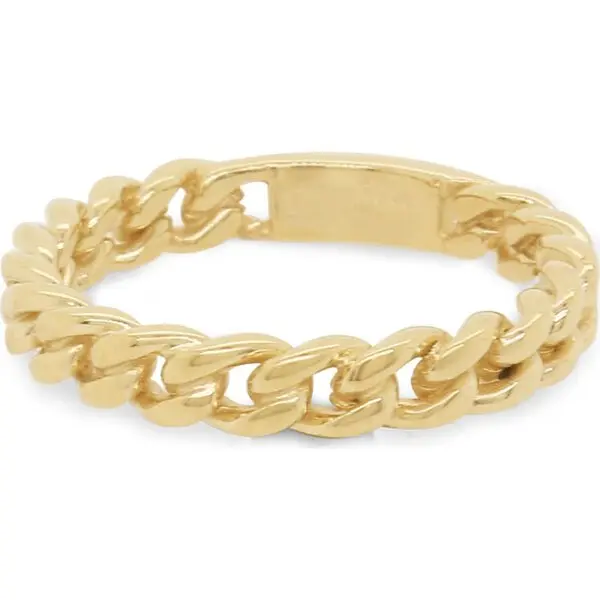THE LOVERY FINE JEWELRY 14k Curb Link Ring - Yellow Gold