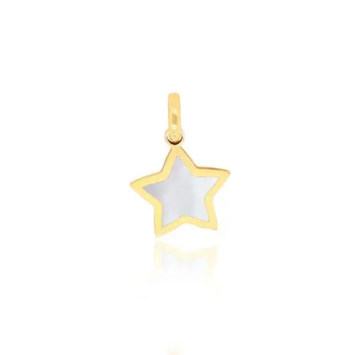 THE LOVERY FINE JEWELRY Star Charm - Mother Of Pearl