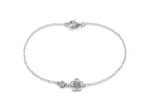 LOUPN Ehwa Floral Bracelet - Silver