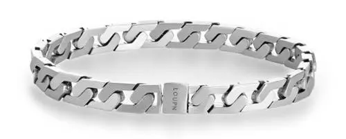 LOUPN Resilience Chain Bracelet - Silver