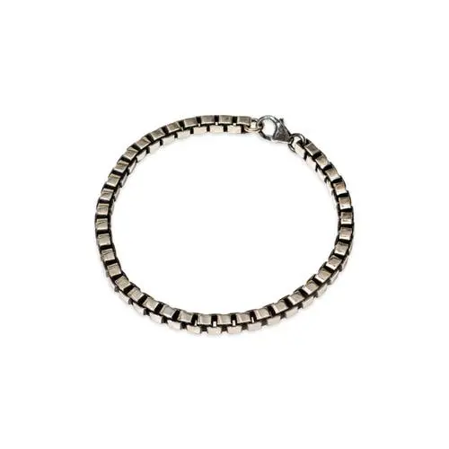 LOUPN Box Chain Bracelet - Silver