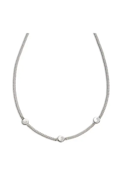 LOUPN Taegeuk Peace Necklace - Silver