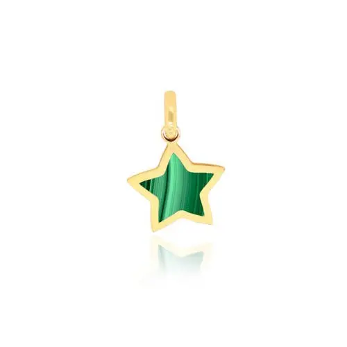 THE LOVERY FINE JEWELRY Star Charm - Malachite