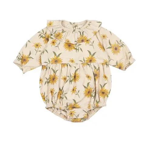 WILD WAWA Hazel Romper - Sunflower Field