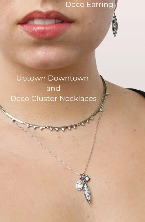 SEED2STONE Diamond Link Choker Necklace
