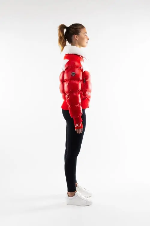 MALIBU SKI CLUB Apres Slick Bomber Jacket