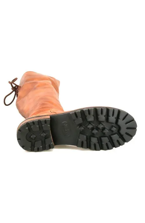 Bed Stu Knee-high Leather Boot - Tan Rustic