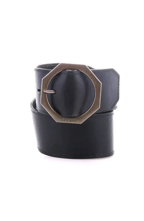 Bed Stu Dreampath Leather Belt - Black Dd