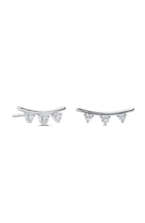 SEED2STONE Ear Crawler With Lab-grown Diamonds - Silver