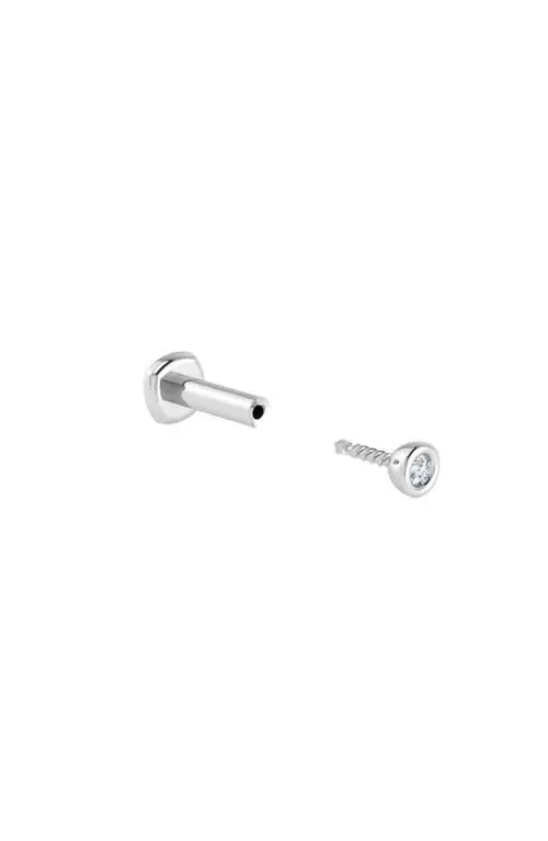 SEED2STONE Stud Earring - White Gold