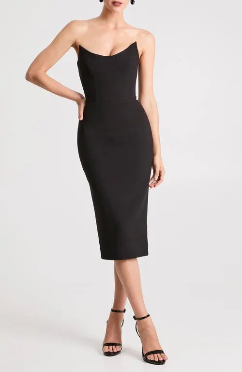 HELSI Strapless Cocktail Sheath Dress