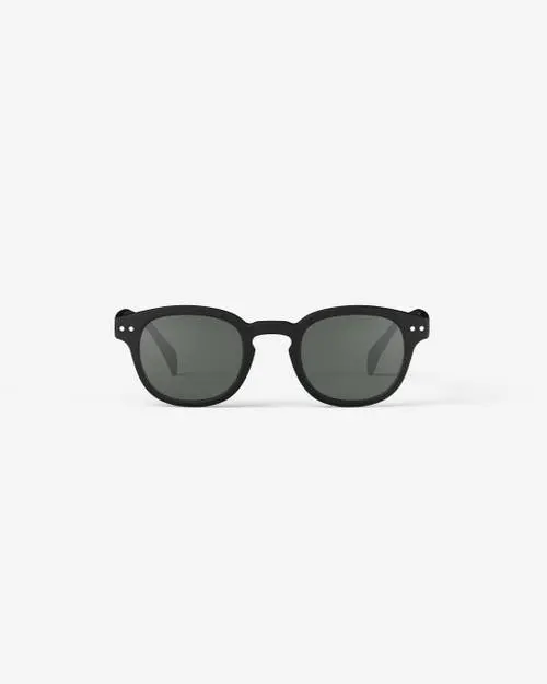 IZIPIZI C 49mm Square Reading Sunglasses - Black