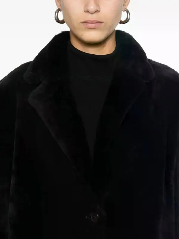 ARMA Lambskin Single-breasted Coat