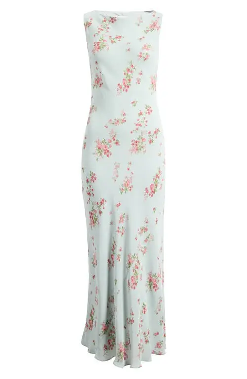 REFORMATION Prescott Floral Column Maxi Dress - Dama