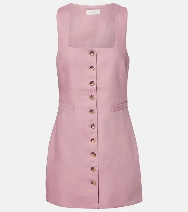 Faithfull The Brand Jaques Linen Minidress