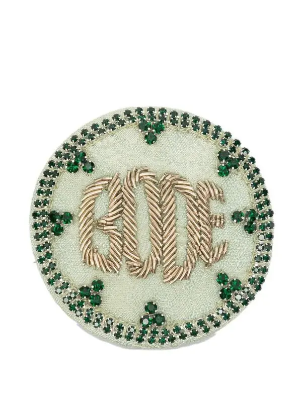 BODE Willow Brooch - Green Green