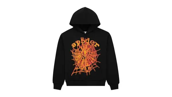 SP5DER Og Web V2 Hoodie - Black