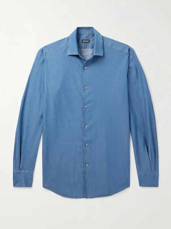 Zegna Cotton-chambray Shirt