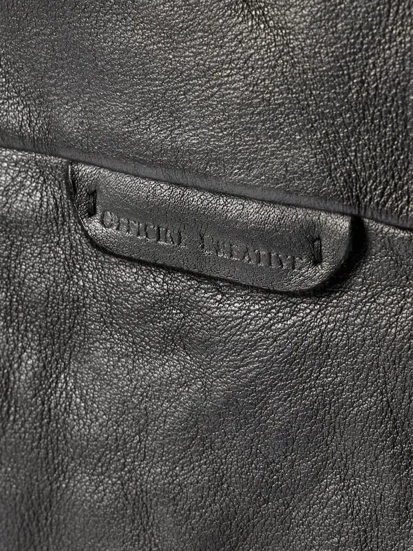 Officine Creative Helmet 052 Leather Backpack