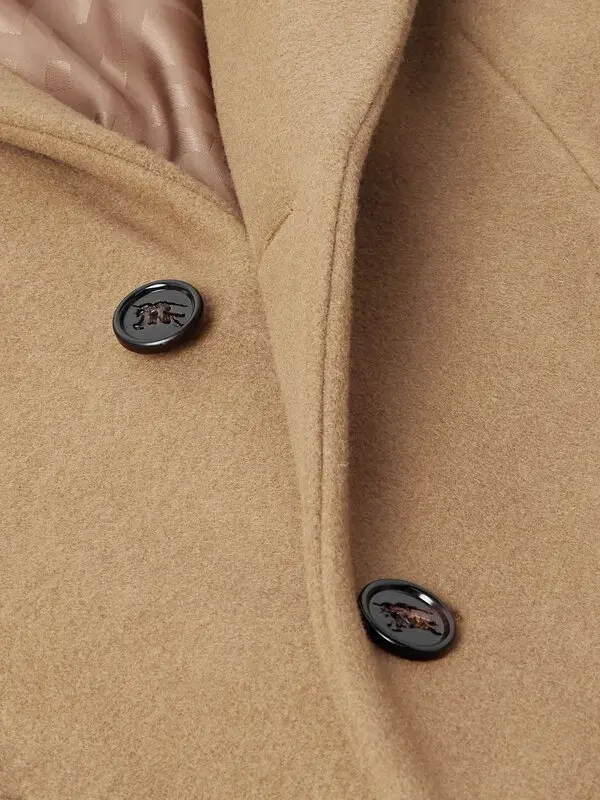 Burberry Tailored Wool Coat - Neutrals