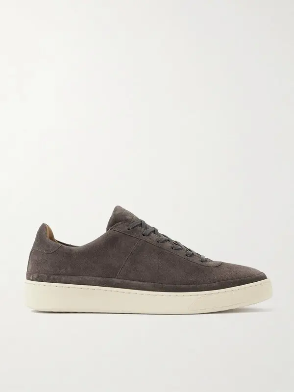Mulo Waxed Suede Low Top Sneakers