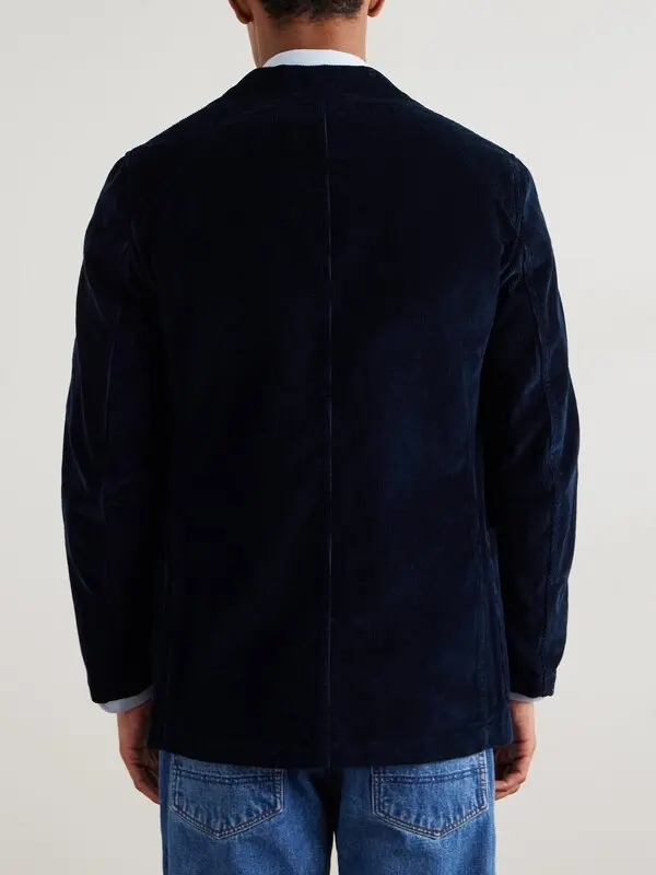 DRAKE'S Cotton-corduroy Blazer
