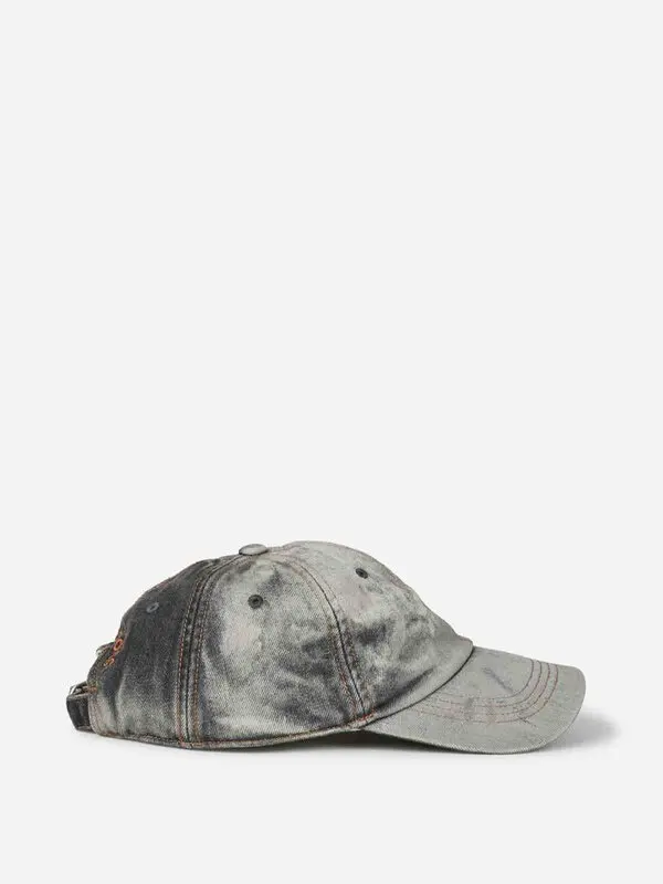 Acne Studios Washed Denim Cap - Grey