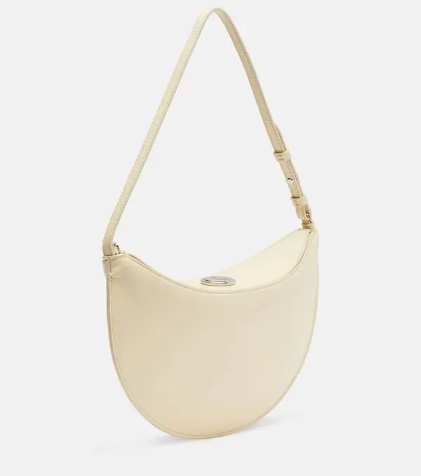 Jacquemus Ovalo Small Leather Shoulder Bag - Yellow