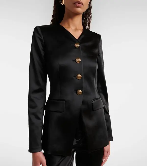 Veronica Beard Cynthia Satin Blazer